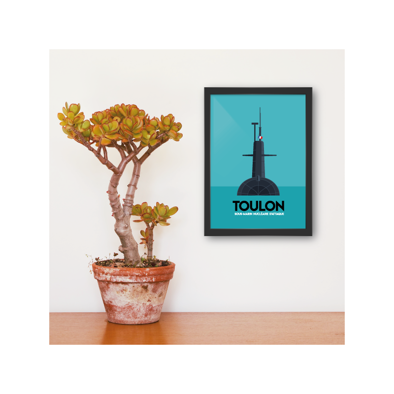 Nuclear submarine - poster