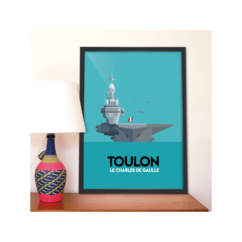 Aircraft carrier - poster